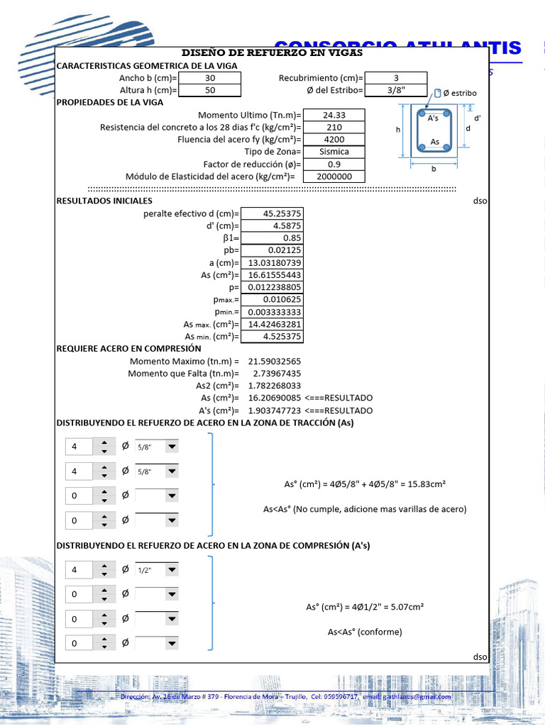 Viga 1 | PDF | Ingeniería estructural | Ciencias fisicas