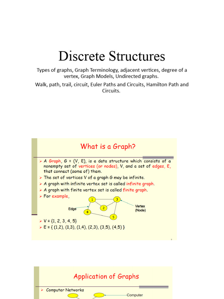 Graph Theory: Paths and Circuits | PDF