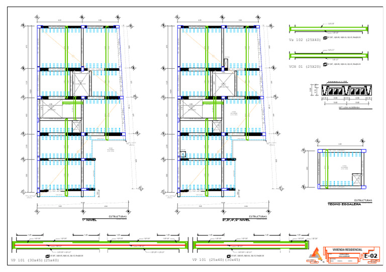 VIVIENDA Estructuras Layout2 | PDF