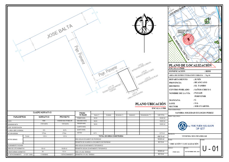 plano de ubicacion-UBICACIÓN A3 | PDF