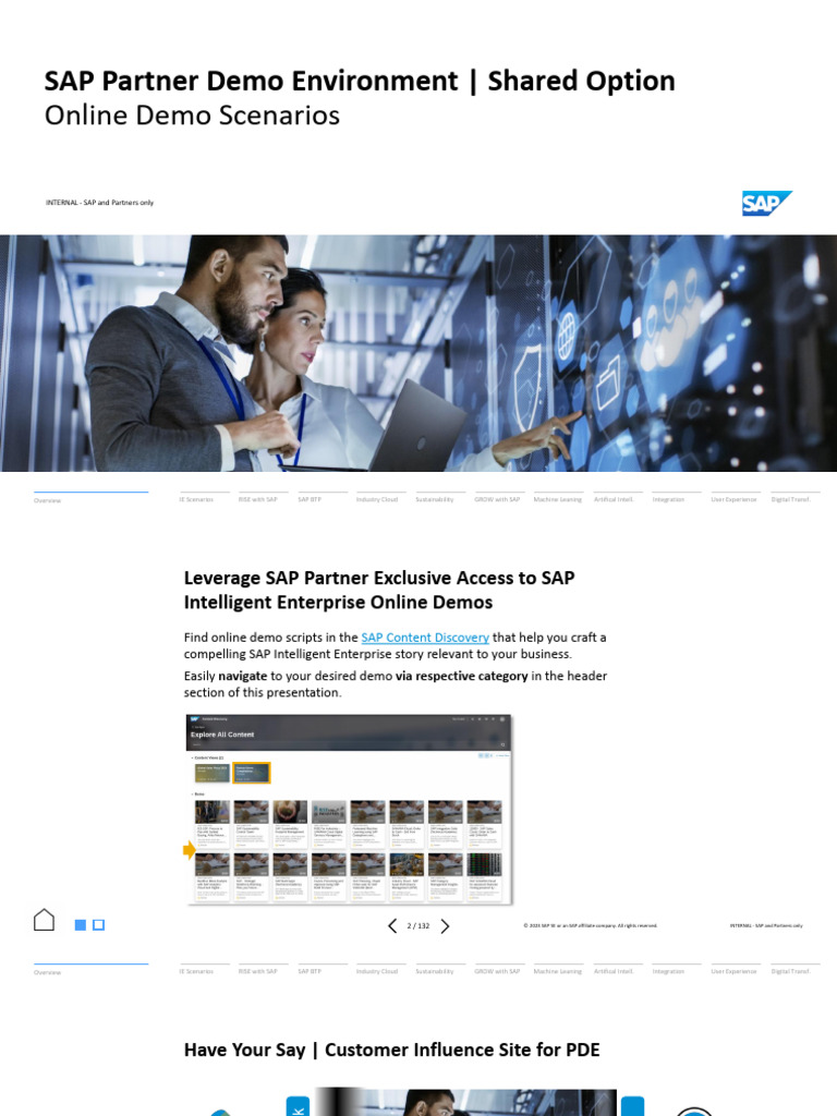 PDE_OnlineDemoScenarioPortfolio | PDF | Cloud Computing | Analytics