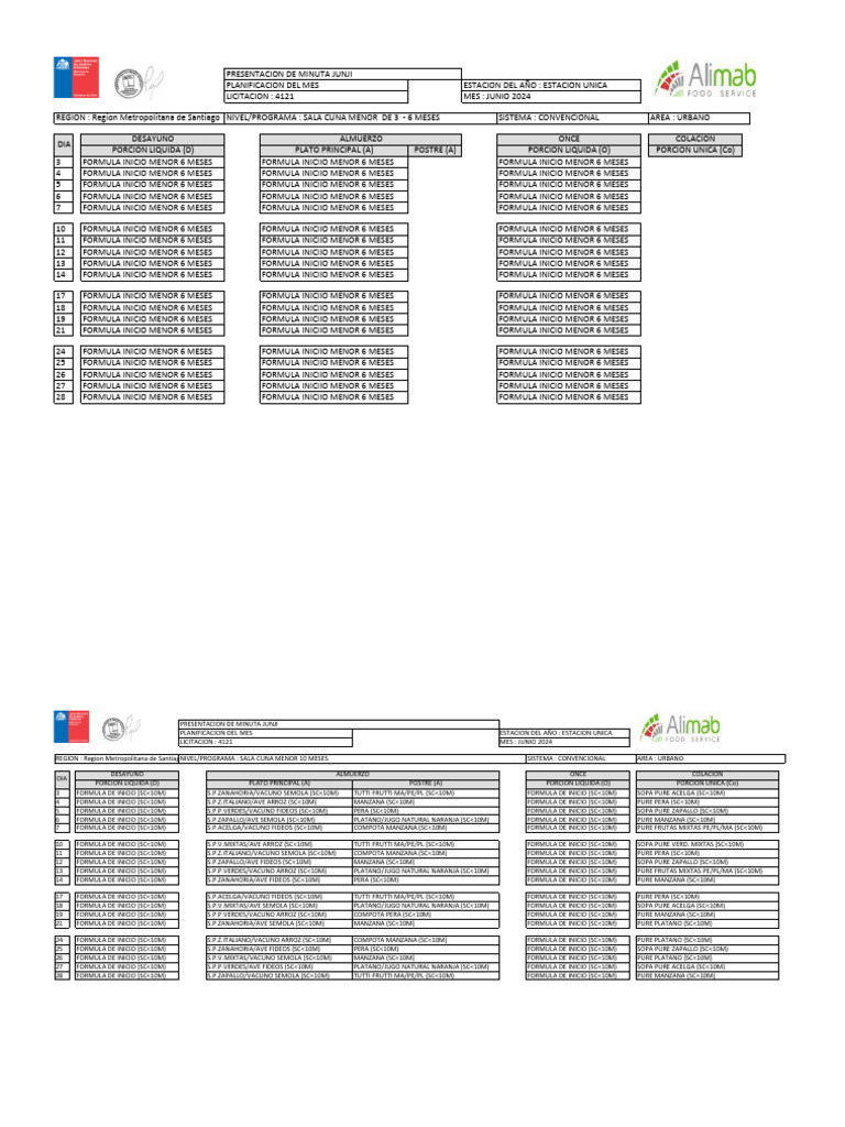 MINUT - APROB - ALIMAB - 41-21 - DRM - JUNJI Junio | PDF