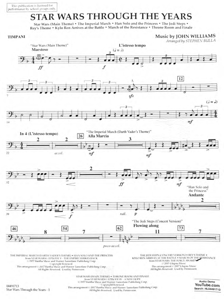 S3WEB6855imagesStar Wars Percussion PDF | PDF