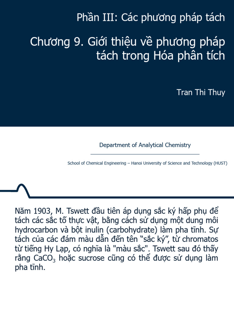 CH3323 - Chapter 9 | PDF