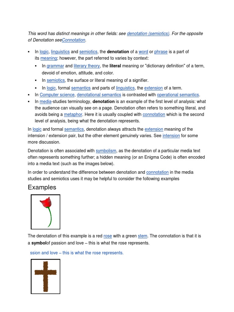 Examples: This Word Has Distinct Meanings in Other Fields: See - For ...
