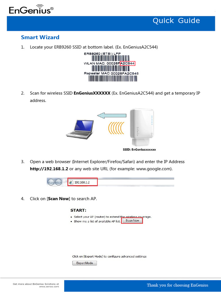 ERB-9260 Quick Installation Guide | PDF