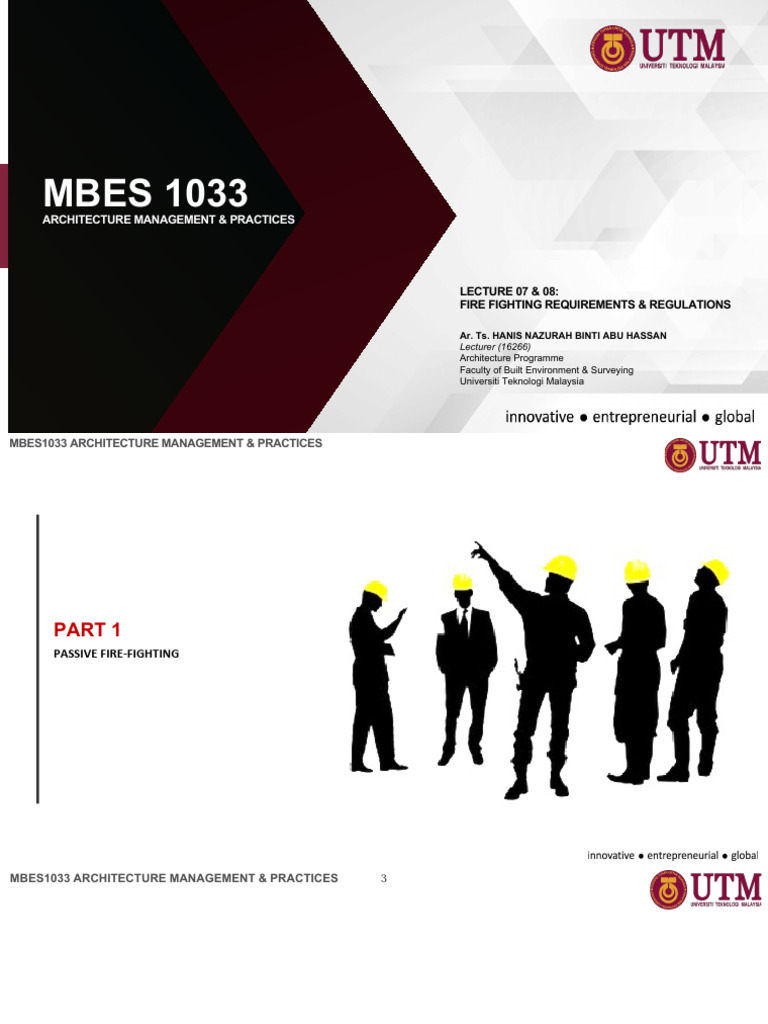 Fire Fighting Regulations in Architecture | PDF | Fire Sprinkler System ...