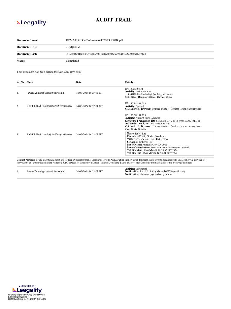 Audit Trail | PDF | Access Control | Authentication