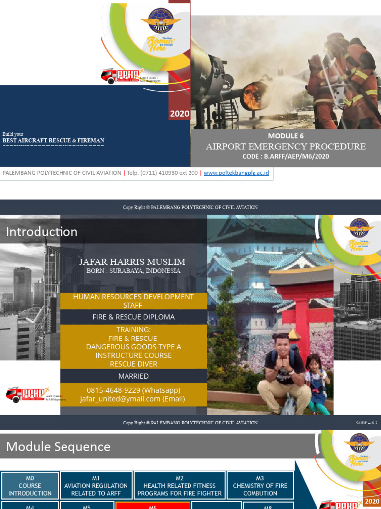 PPT M6 Airport Emergency Planning Procedure-2020 | PDF | Emergency Department | Emergency