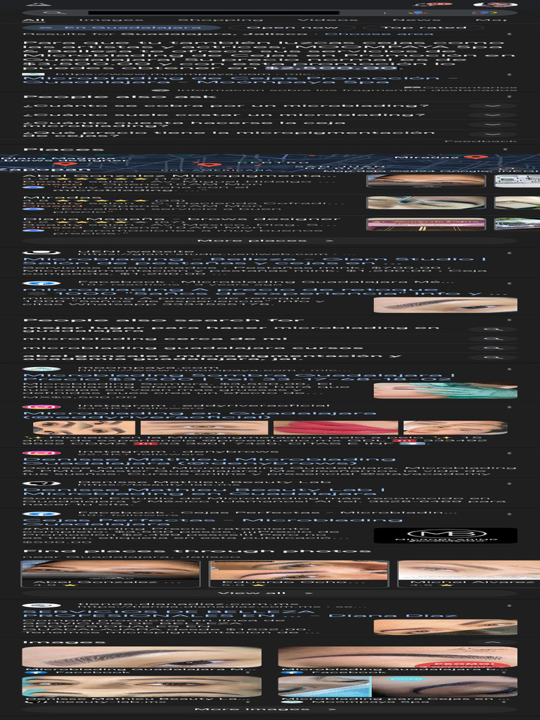 Microblading Precio en Guadalajara | PDF | Vello facial | Apariencia humana