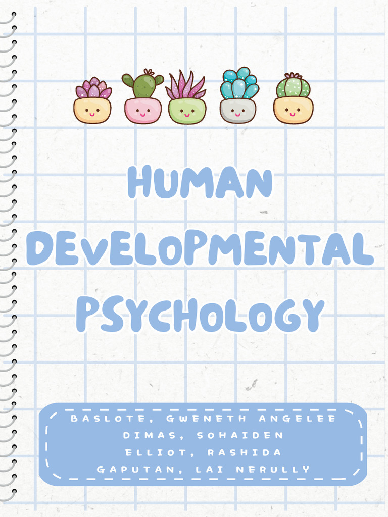 Human Developmental Psychology Matrix | PDF | Attachment Theory | Allele