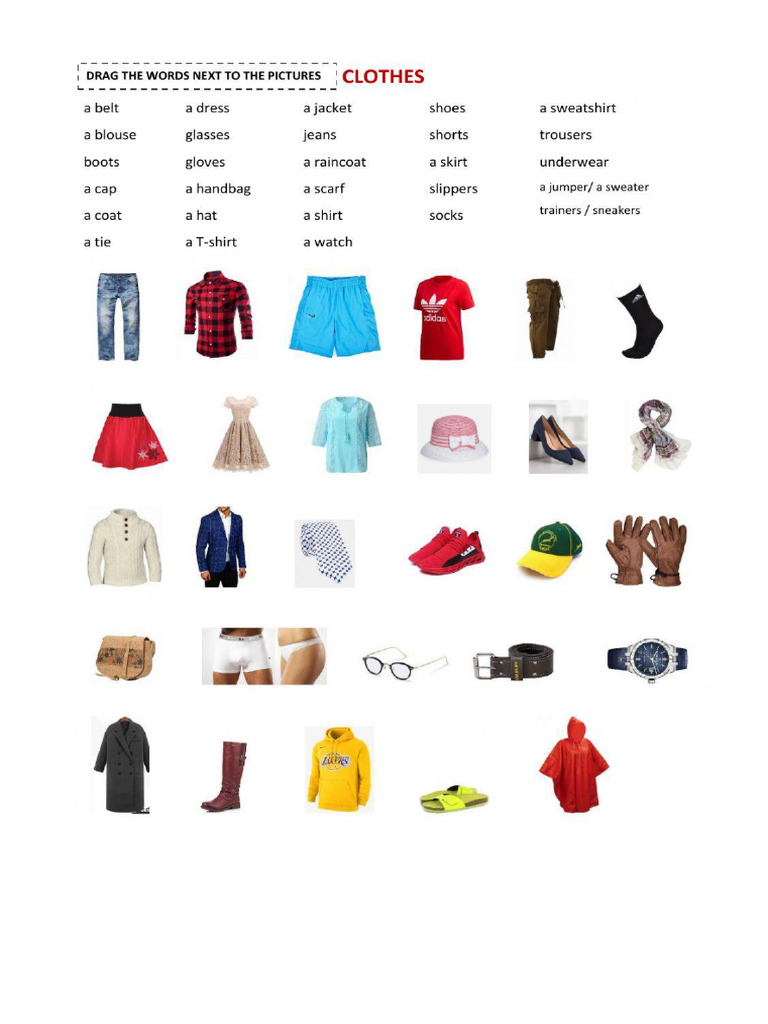 Homework 4 Clothes | PDF