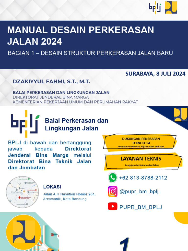 3 Bagian 1 Mdp 2024 Desain Struktur Perkerasan Jalan Baru 2 Pdf
