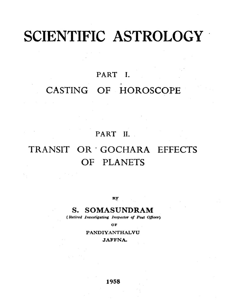 Scientific Astrology | PDF | Planets In Astrology | Zodiac