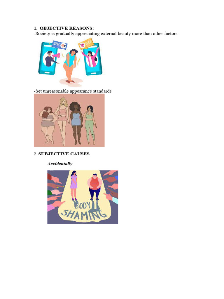 Nguyên Nhân Body Shaming | PDF