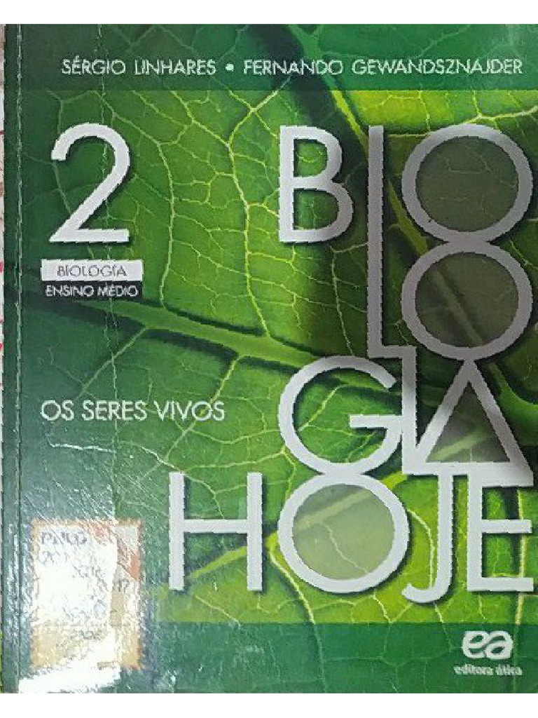 Biologia Hoje 2° Ano - 2015 | PDF