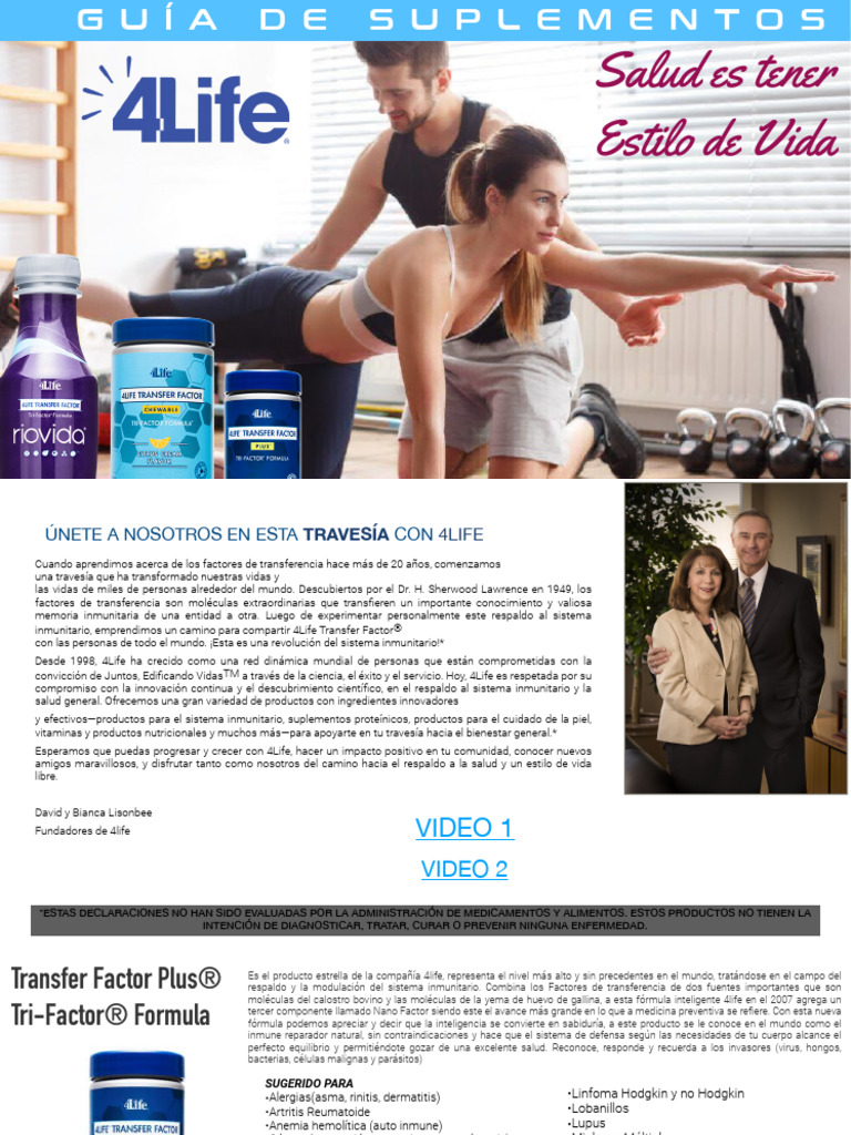 Catalogo 4life 2021 PDF | PDF | Sistema inmune | Alergia