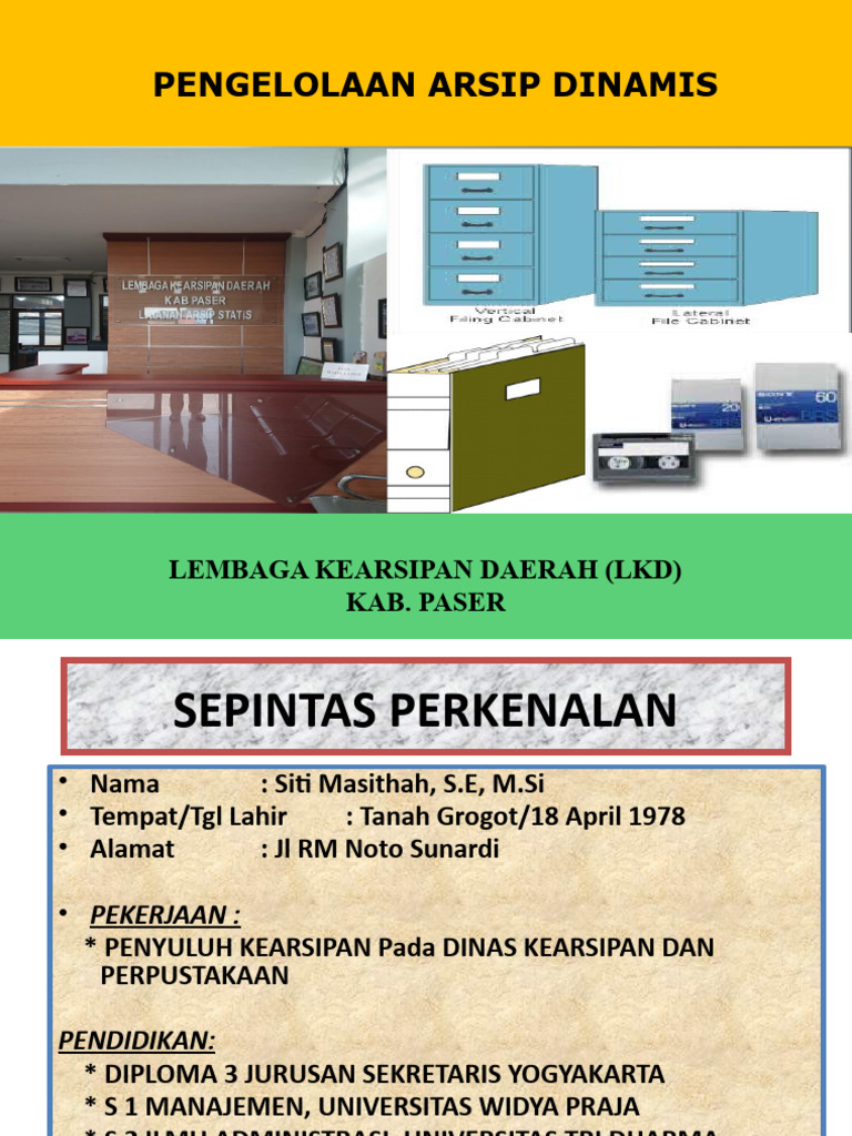 Pengelolaan Arsip Desa | PDF