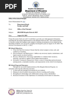 Grade Level Action Plan SY2024-2025 | PDF