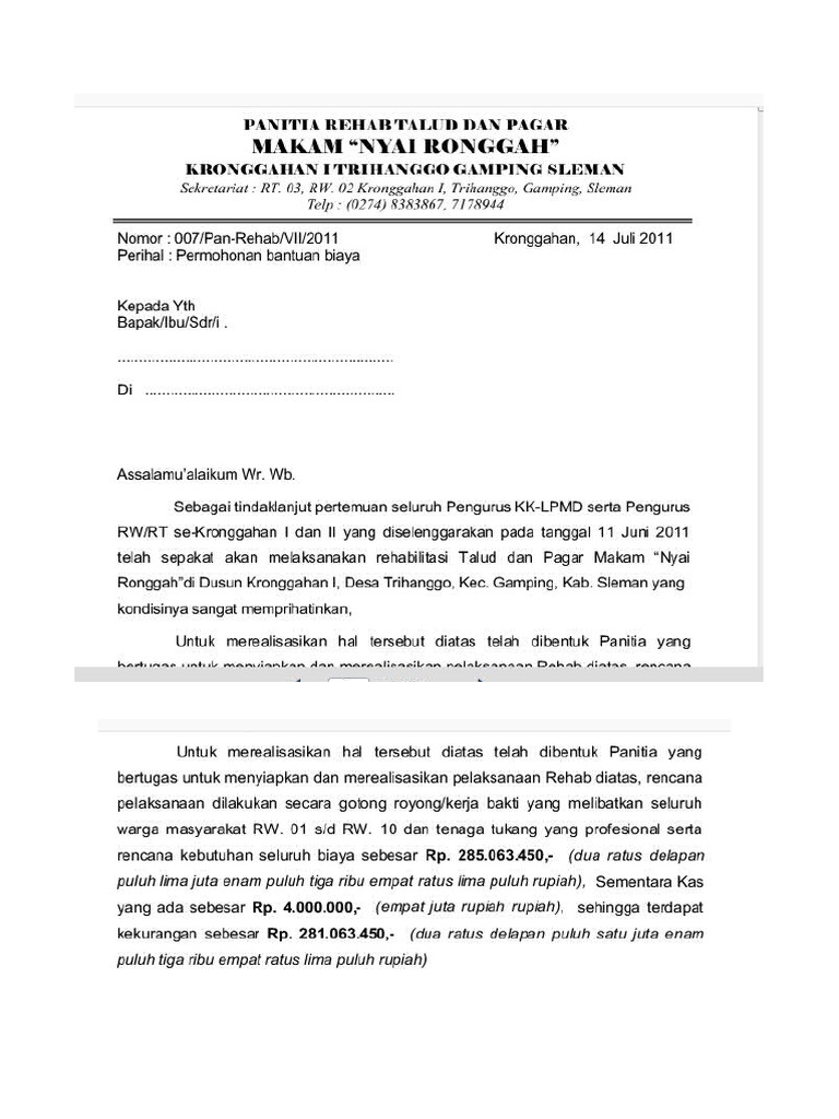 Contoh Prop.. MKM | PDF