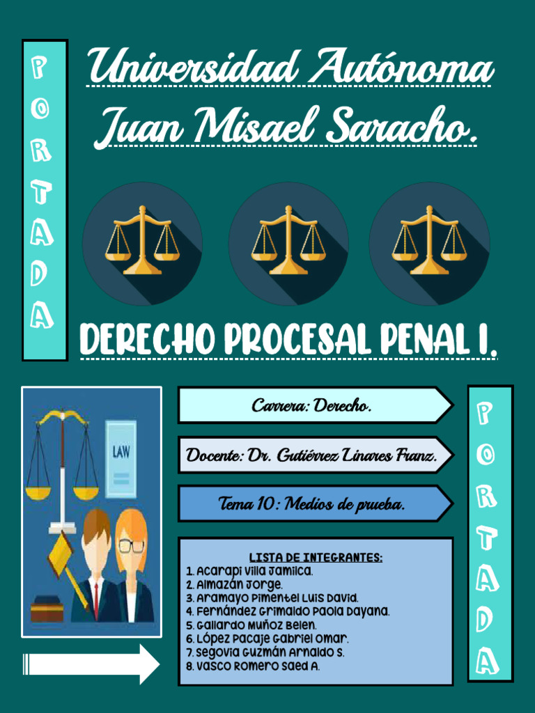 Trabajo Final de DPP | PDF | Evidencia (ley) | Ley procesal