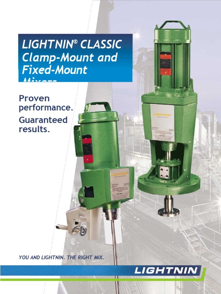 Lightnin Classic Clamp Mount and Fixed | PDF | Gear | Mechanical ...