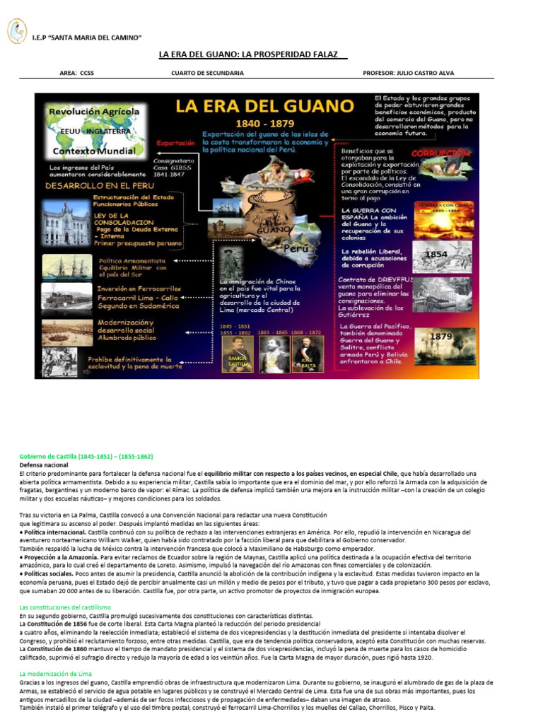 La Era Del Guano | PDF | Esclavitud