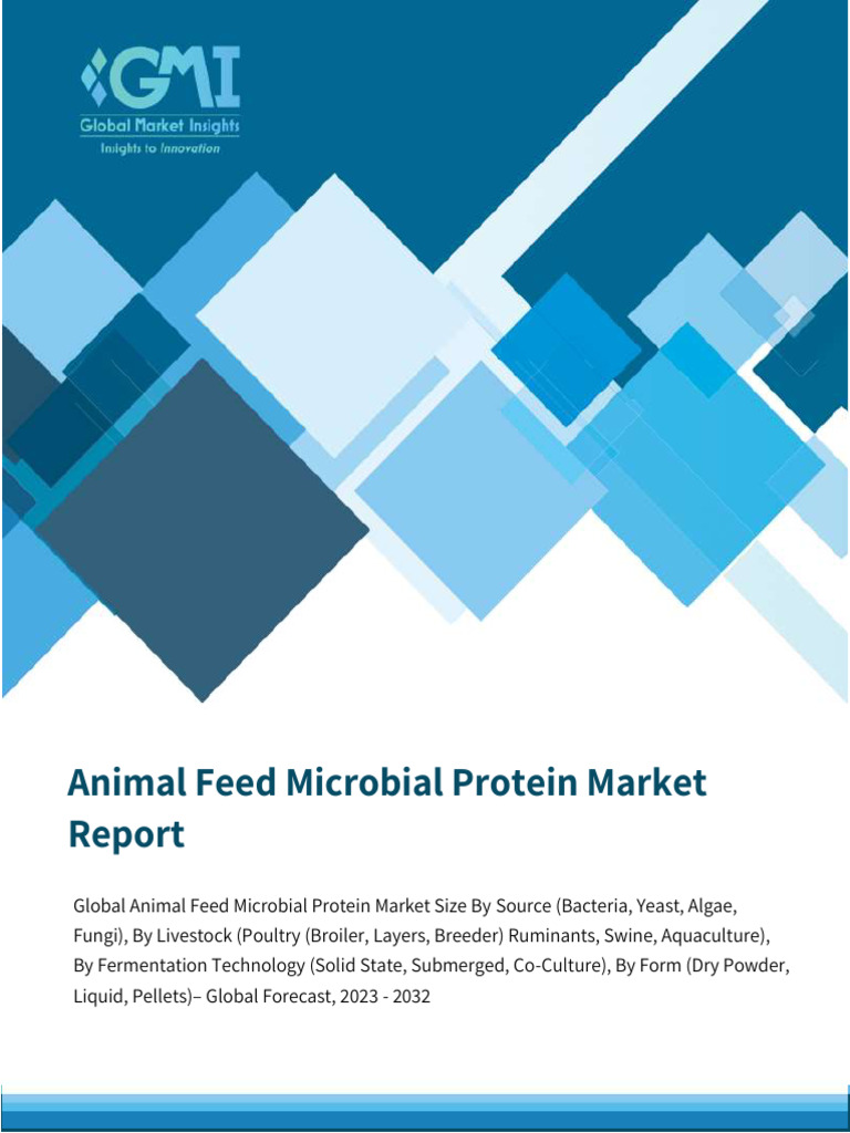 Sample - Animal Feed Microbial Protein Market 2032 | PDF | Data ...
