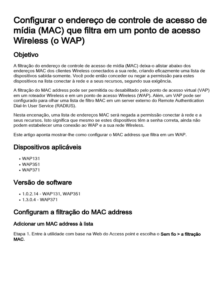 smb5081-configure-media-access-control-mac-address-filtering-on-a-wi | PDF | Rede de ...