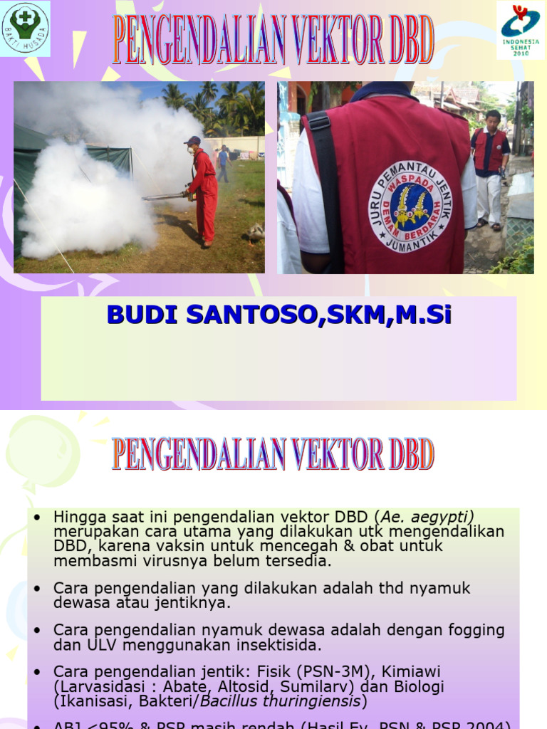 Pengendalian Vektor DBD: Metode dan Insektisida | PDF