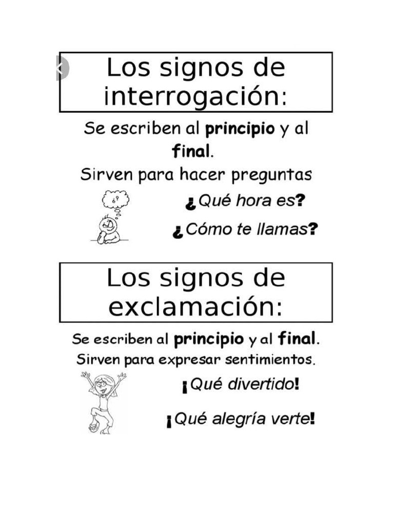 Signo de Interrogacion | PDF
