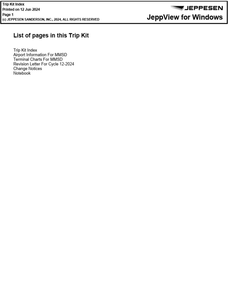 MMSD | PDF | Air Traffic Control | Airport