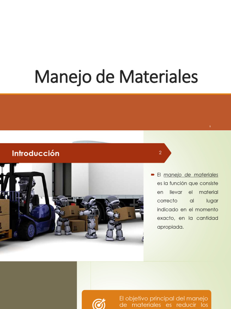 Manejo de Materiales | PDF | Planificación | Mecanización