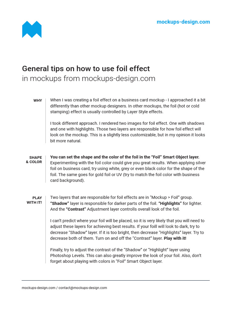 How To Use Foil | PDF | Home & Garden | Art