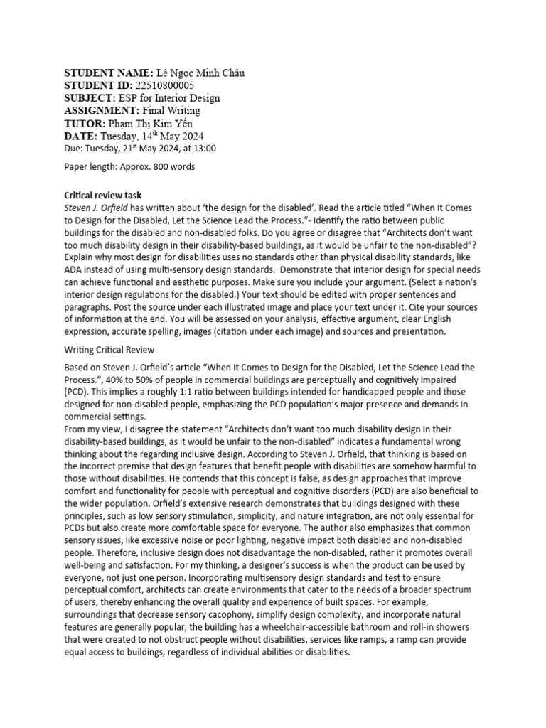 Final Esp | PDF | Disability | Accessibility