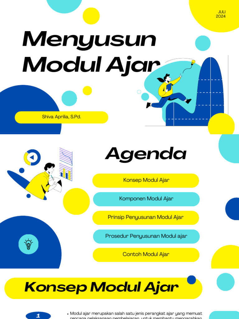 Panduan Penyusunan Modul Ajar 2024 | PDF | Karier & Perkembangan