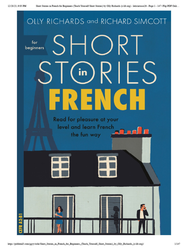 Short Stories in French For Beginners) | PDF | Non Fiction Books | Writing