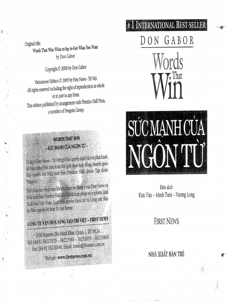 Suc Manh Cua Ngon Tu | PDF