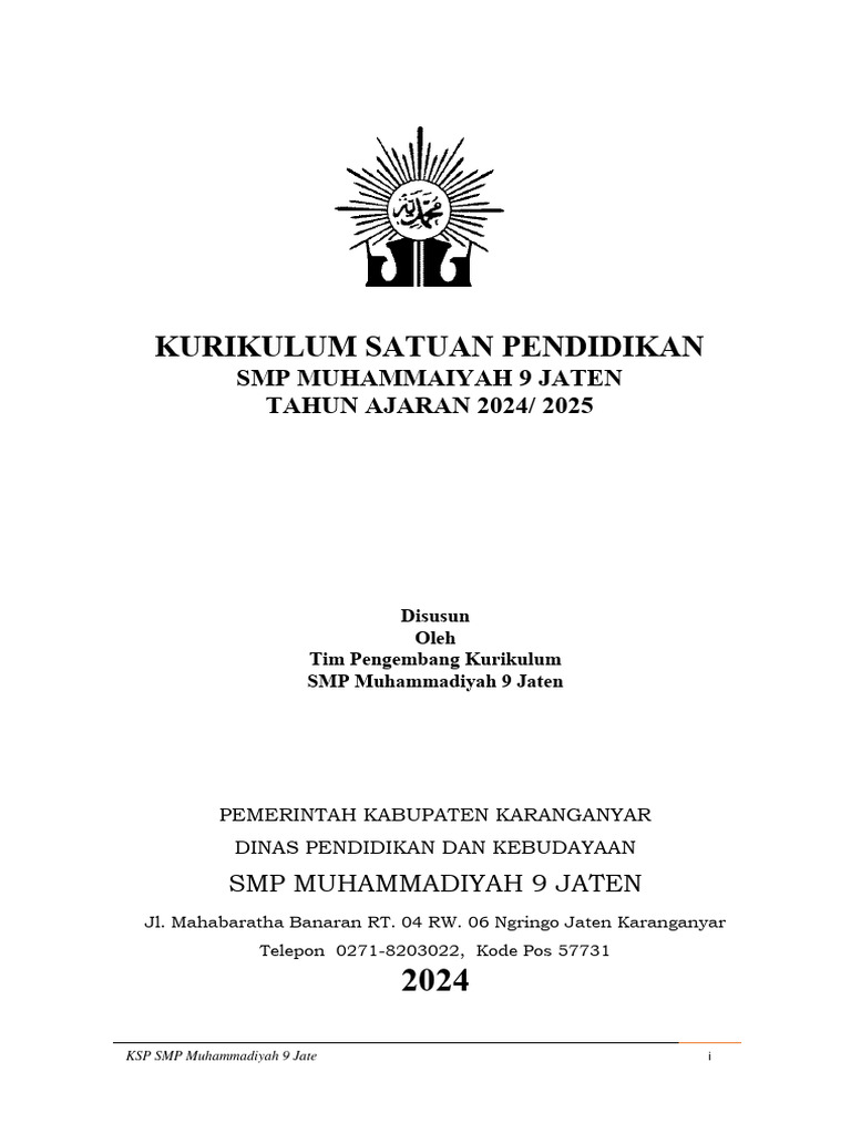 Bagian Depan KSP 2024 | PDF | Karier & Perkembangan | Bisnis