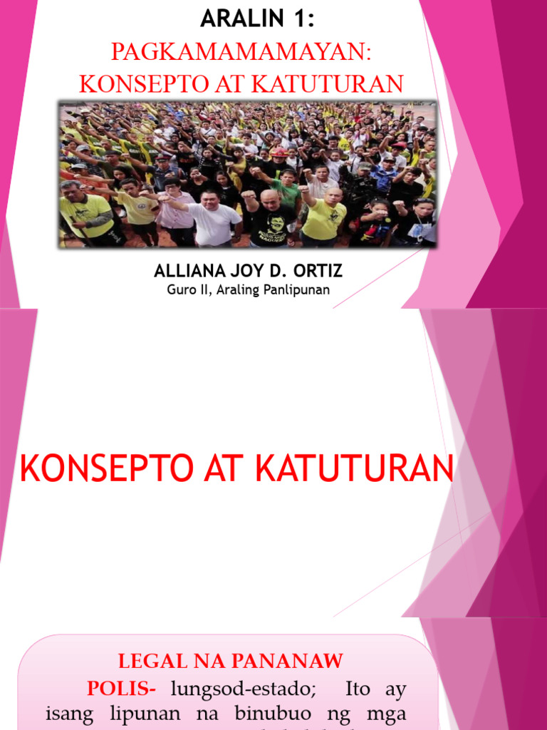 4TH GRADING PERIOD Aralin 1 | PDF