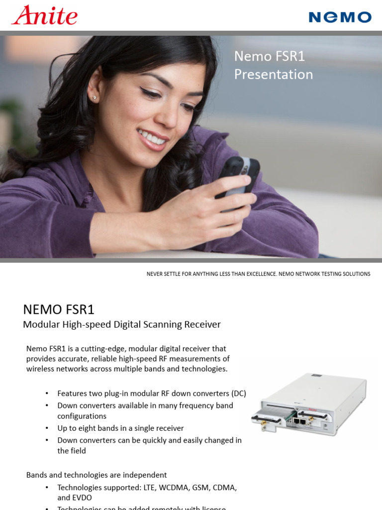 Nemo FSR1 Training | PDF | Global Positioning System | Lte ...