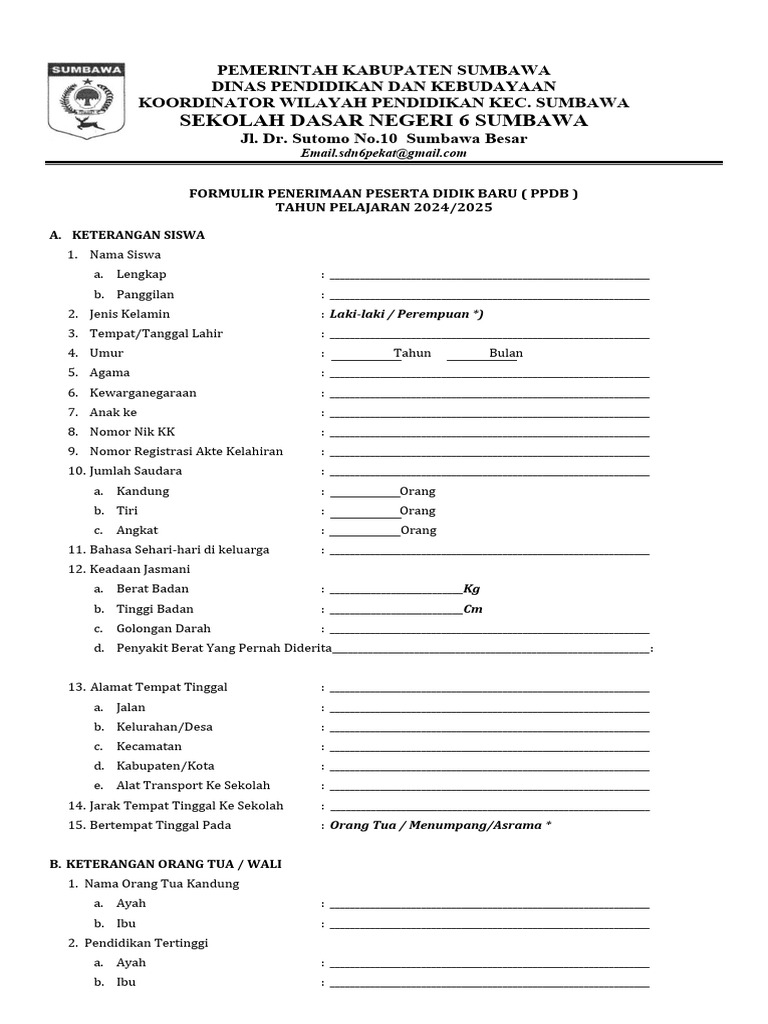 SK PPDB 2024 - 2025 | PDF | Karier & Perkembangan