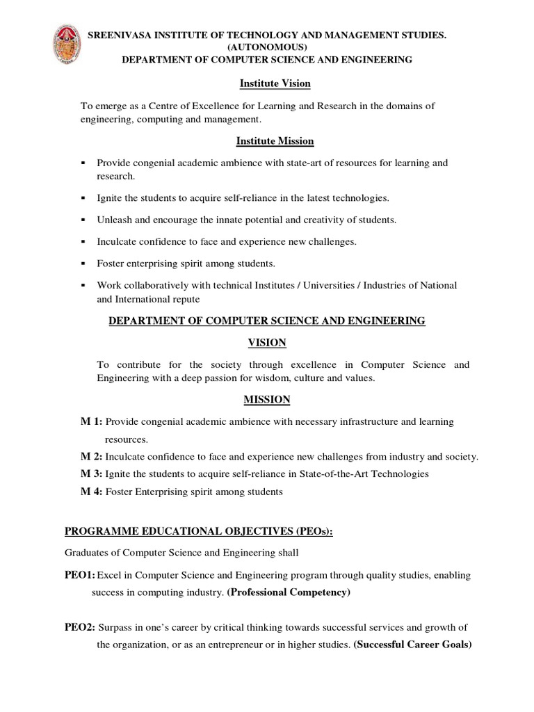 Ug R18 Cse | PDF | Engineering | Science