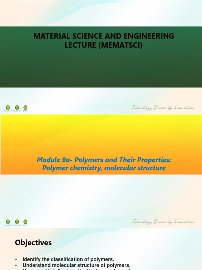 Module-9-10-Mat-Sci | Download Free PDF | Composite Material | Polymers