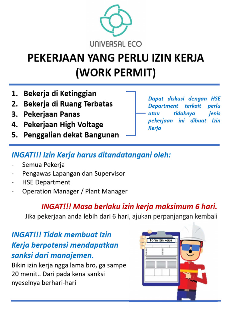 Poster Work Permit | PDF