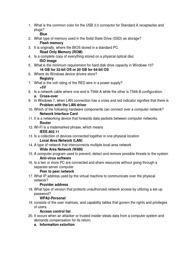 Css Reviewer | PDF | Computer Network | Local Area Network