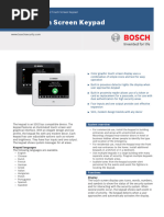 ATS1125-B Keypad Installation Guide | PDF | Backlight | Switch