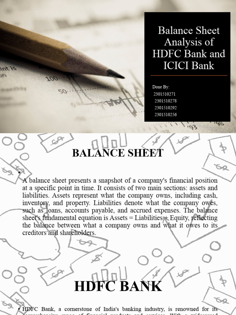 Balance Sheet Analysis | PDF | Balance Sheet | Banks