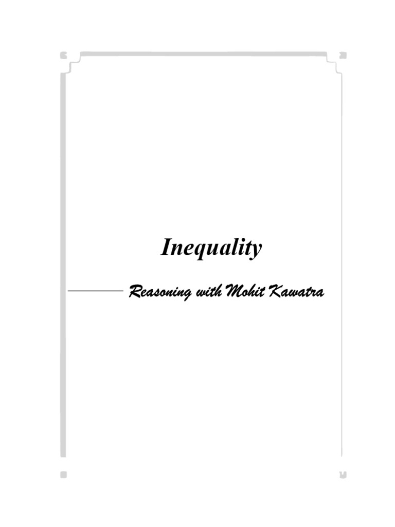 Inequality_MK_20240702120316 | Download Free PDF | Logic | Mathematical Logic