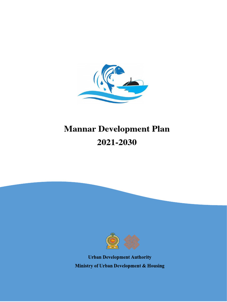 Mannar Development Plan 2021-2030 | PDF | Zoning | Strategic Planning